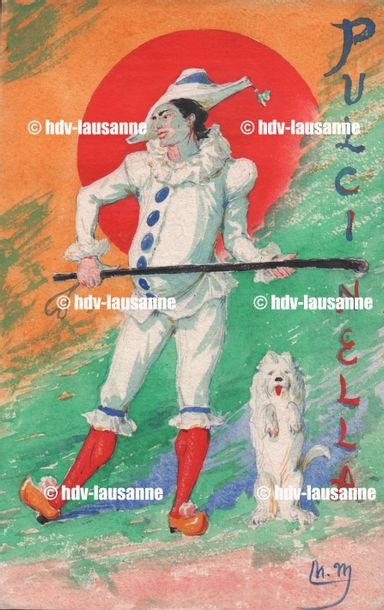 Pierre-Henri Mayeux | Réunion de 2 aquarelles | MutualArt