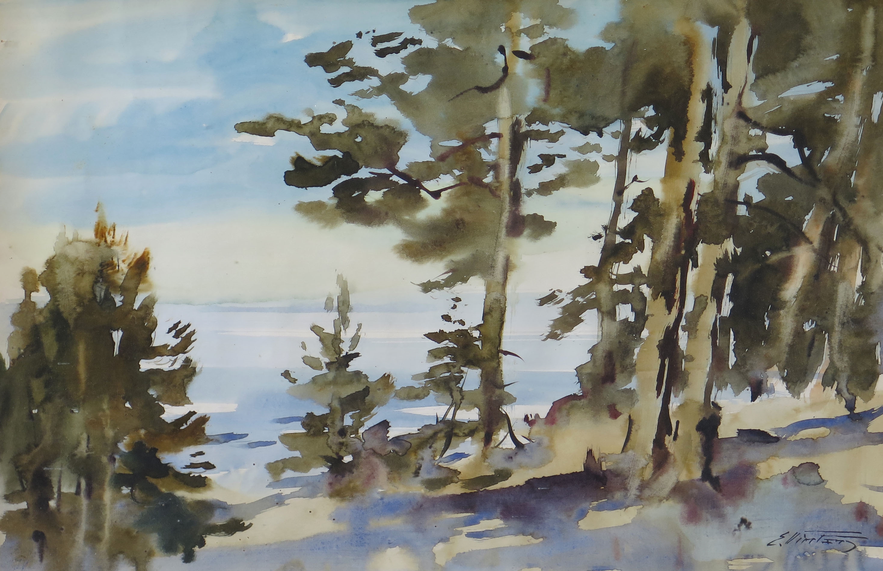 Edgar Vinters | Priedes kāpās | MutualArt