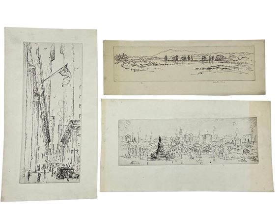 Salvatore Pinto | Three Etchings | MutualArt