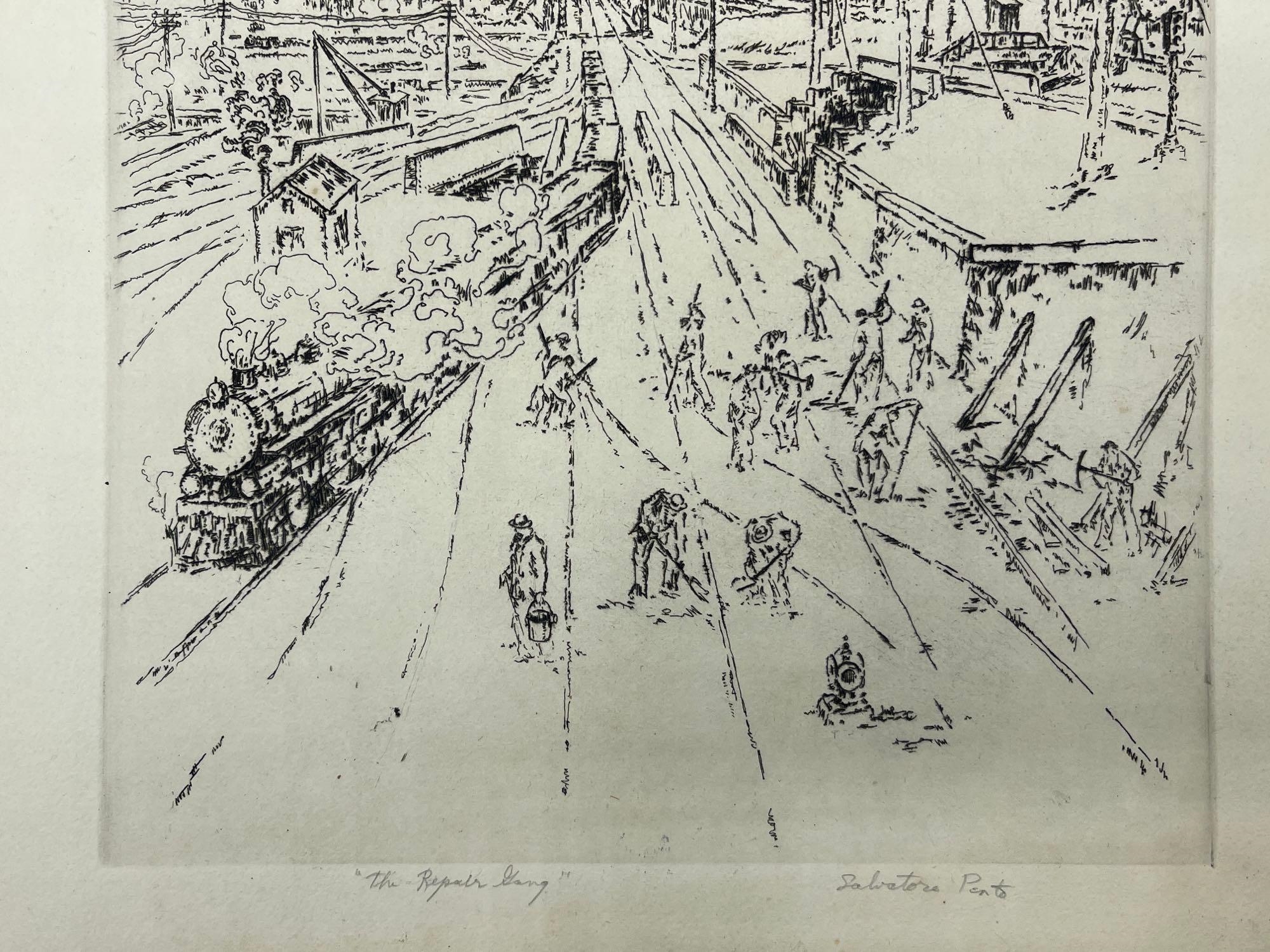 Salvatore Pinto | Two Salvatore Pinto Etchings | MutualArt