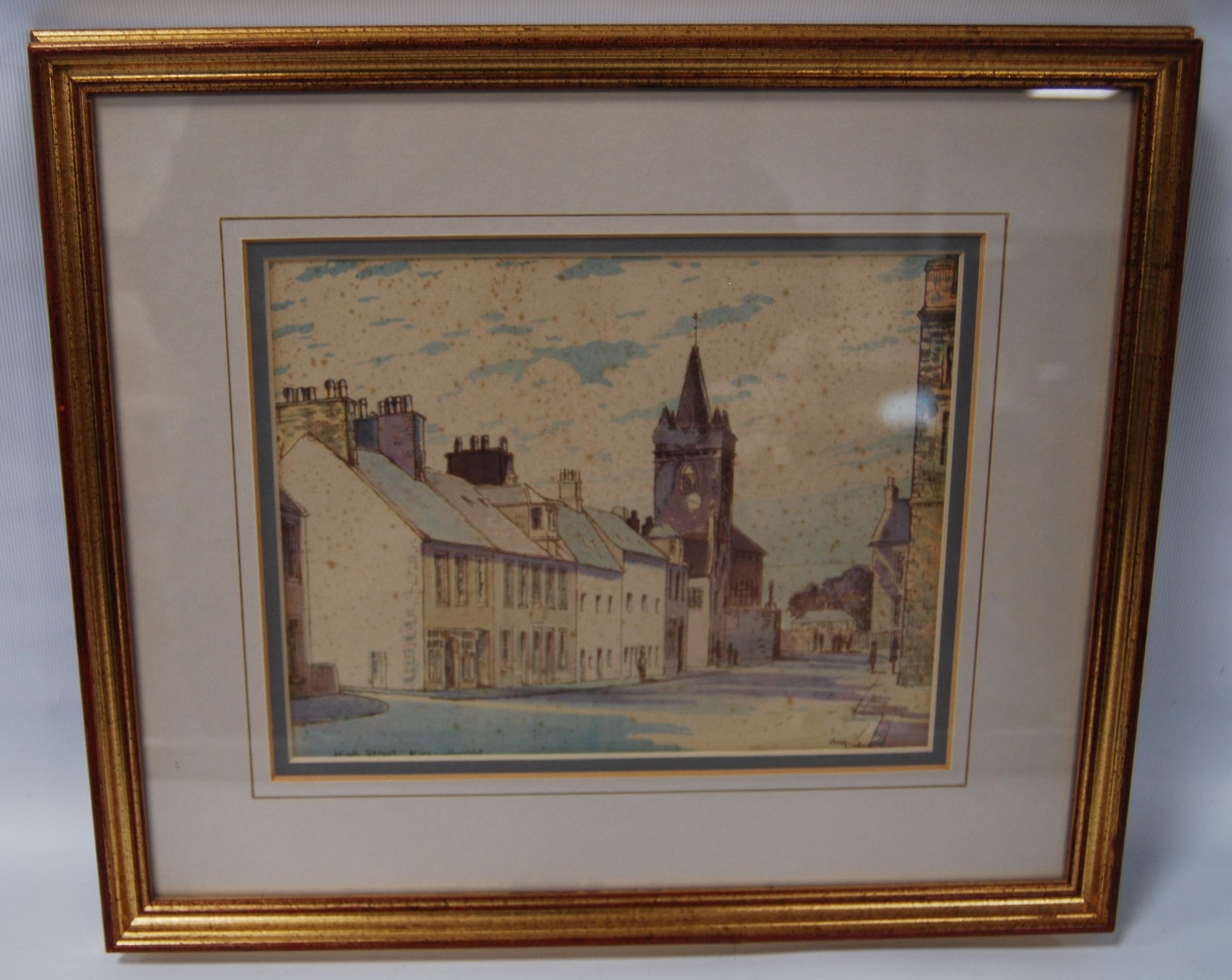 Ann Dallas | High Street, Kirkcudbright | MutualArt
