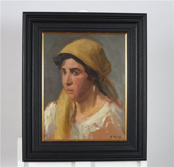 Eileen Murray | Head and Shoulder Portrait of a Female with a head ...