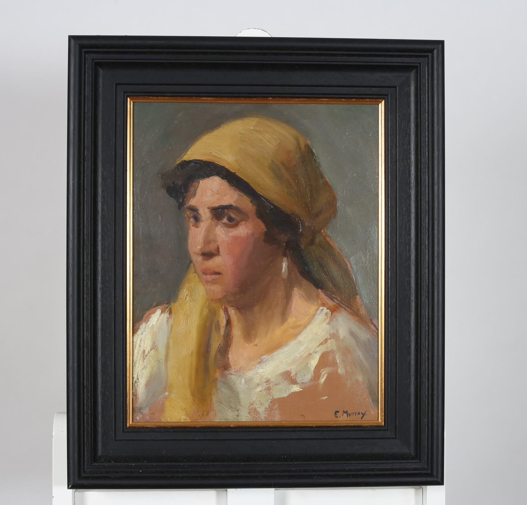 Eileen Murray | Head and Shoulder Portrait of a Female with a head ...