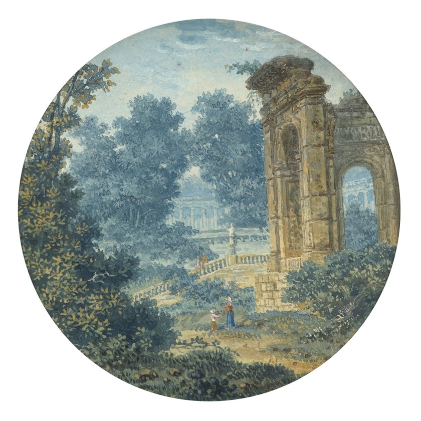 Alexis Nicolas Perignon I | Paysages classiques animés de personnages ...