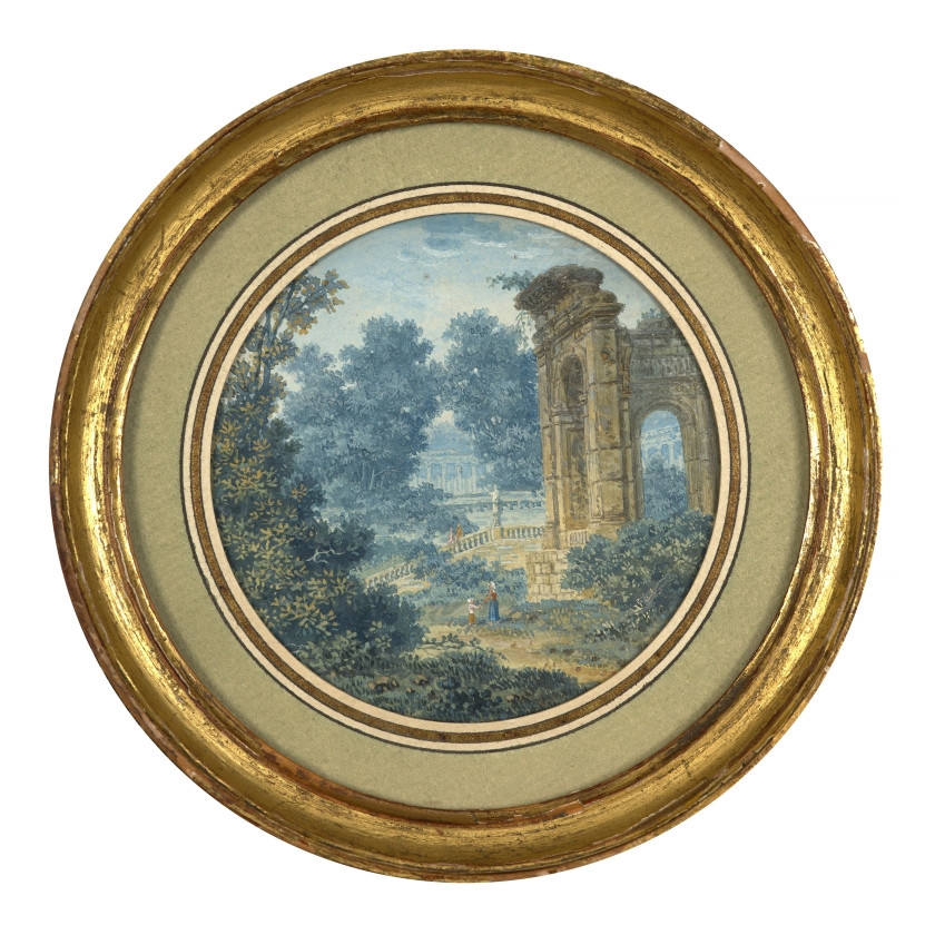 Alexis Nicolas Perignon I | Paysages classiques animés de personnages ...