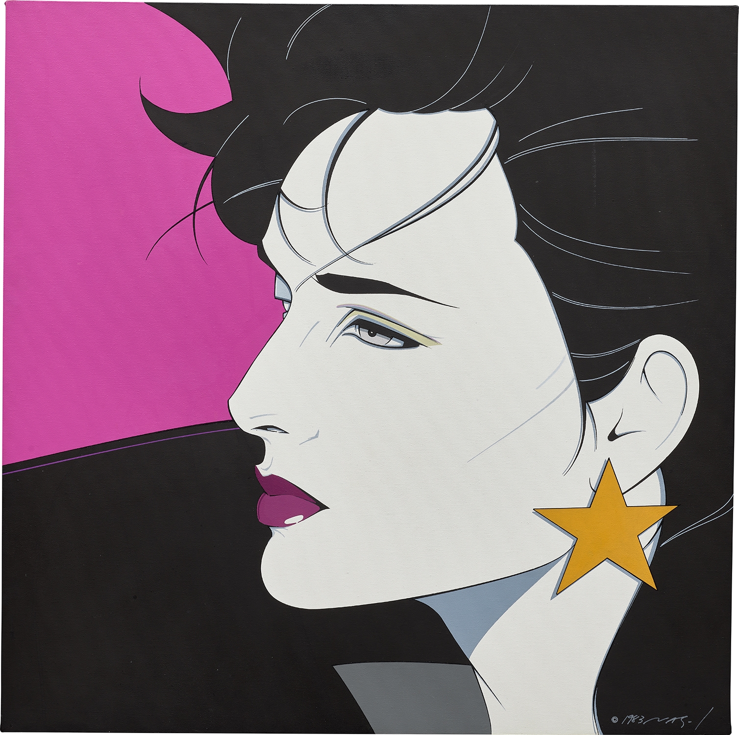Patrick Nagel | Untitled (1983) | MutualArt