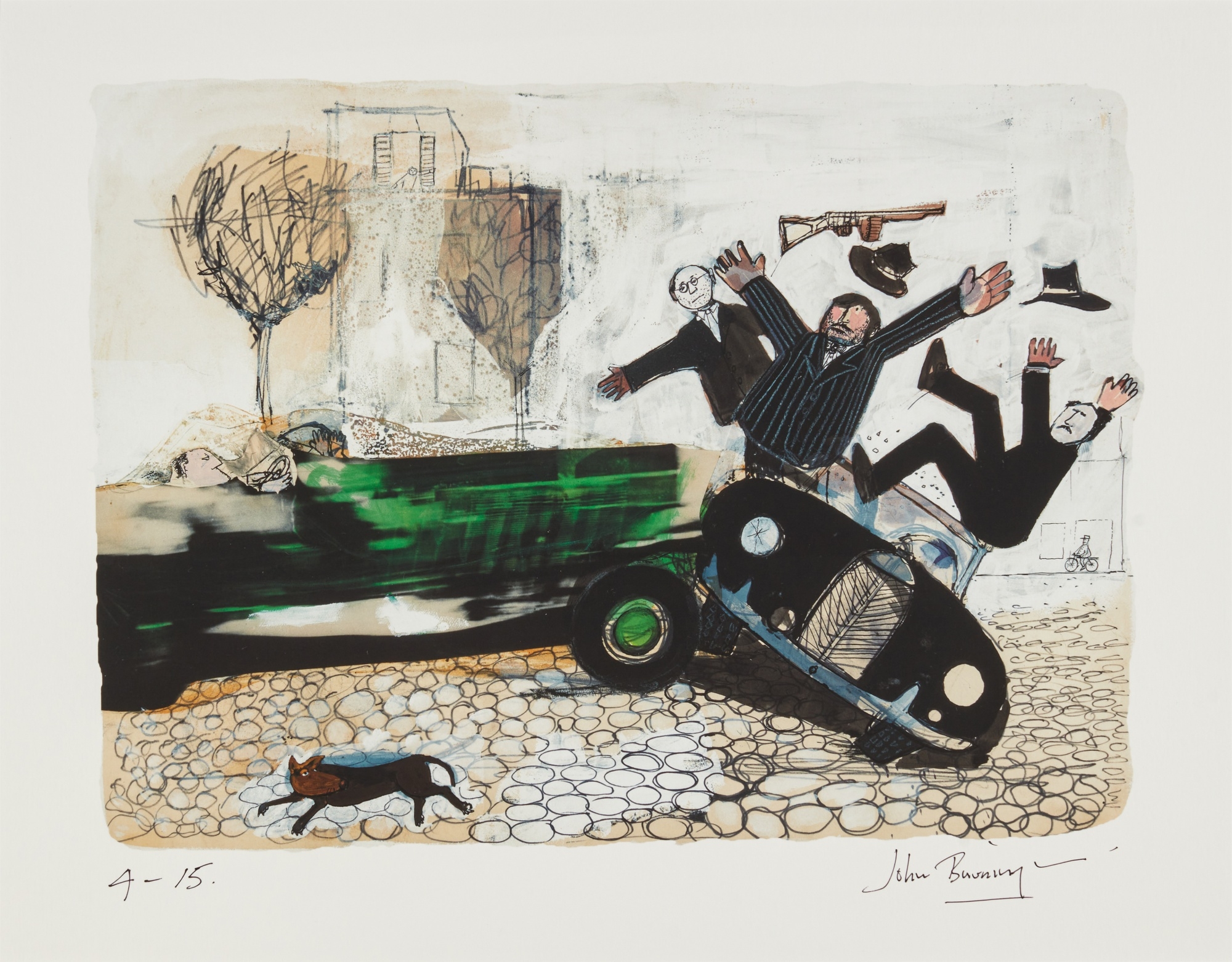 John Burningham | Four illustrations for Chitty Chitty Bang Bang (1964 ...