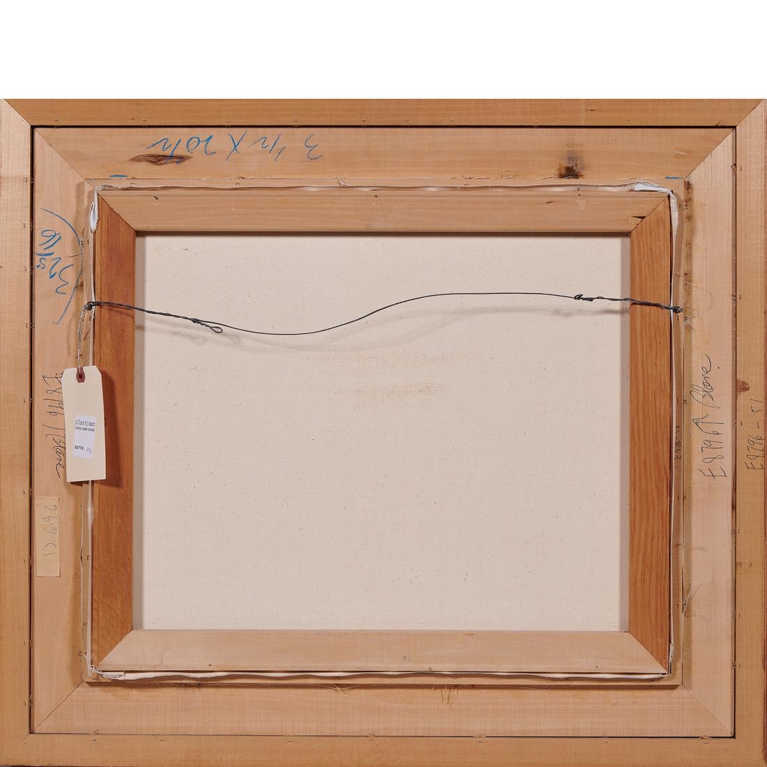 Ingrid Harrison | Snowy Street Scene with Fence | MutualArt