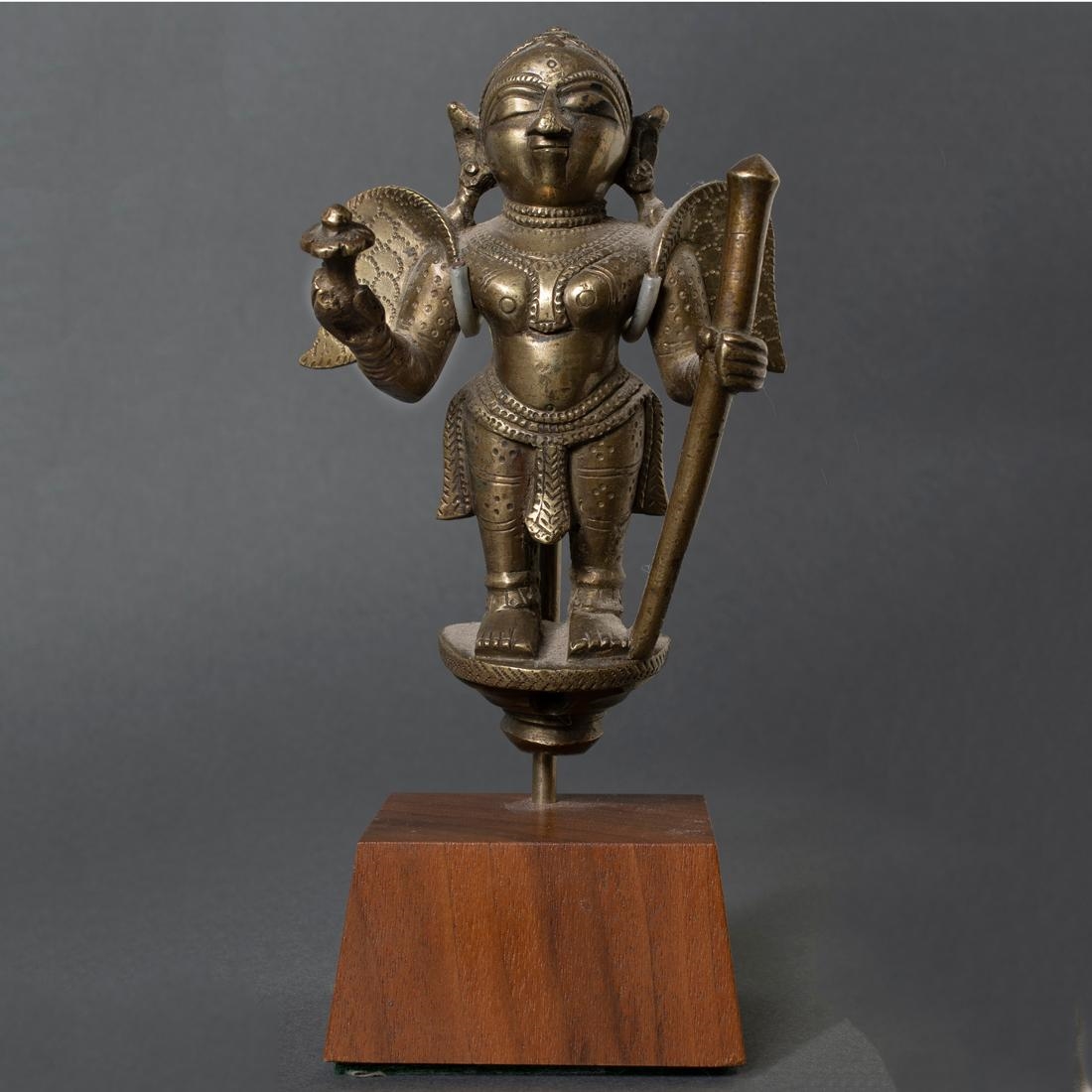 Indian School, 19th Century | South Indian bronze figure of Garuda ...