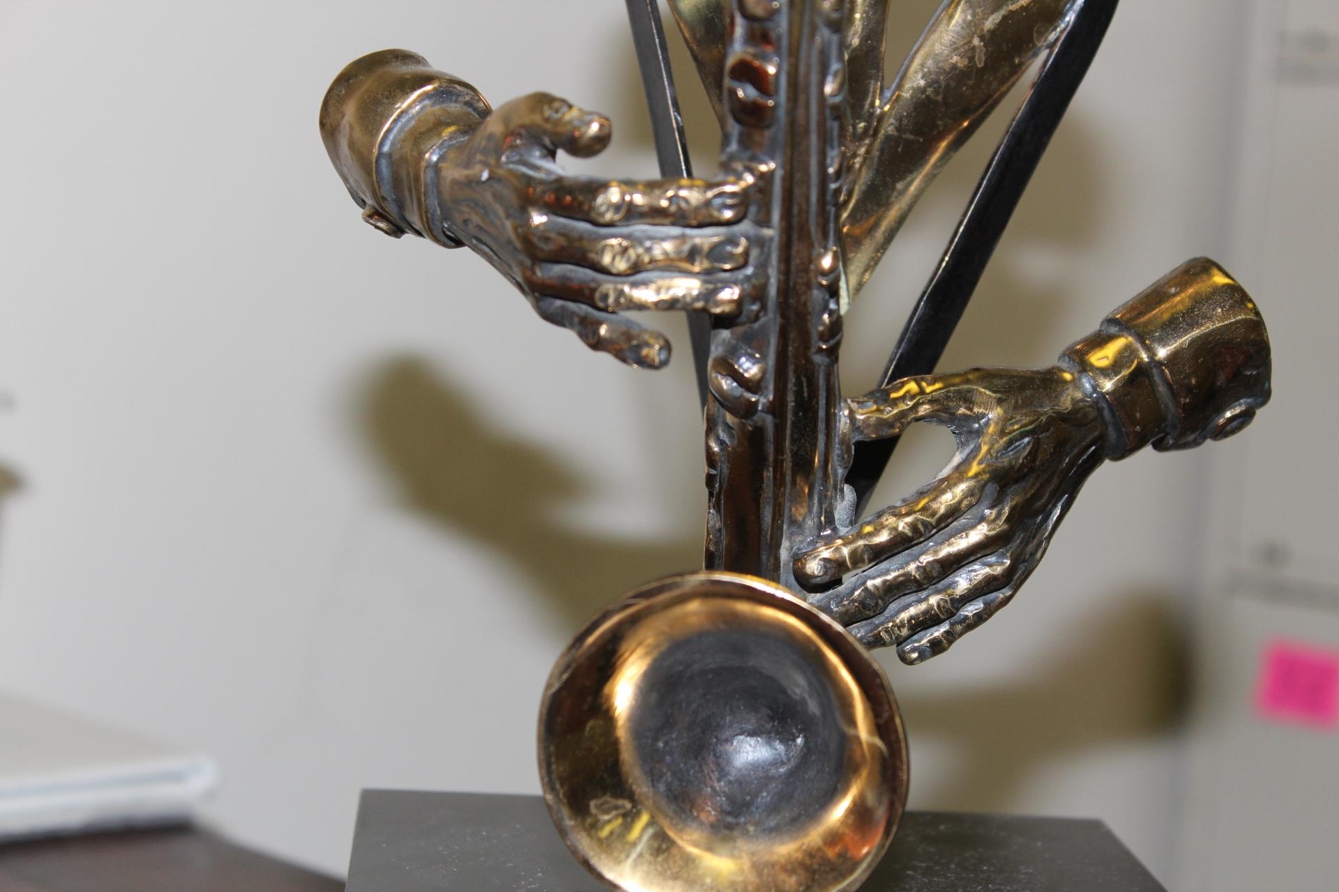 E. Dwight Conley | black saxophone player | MutualArt