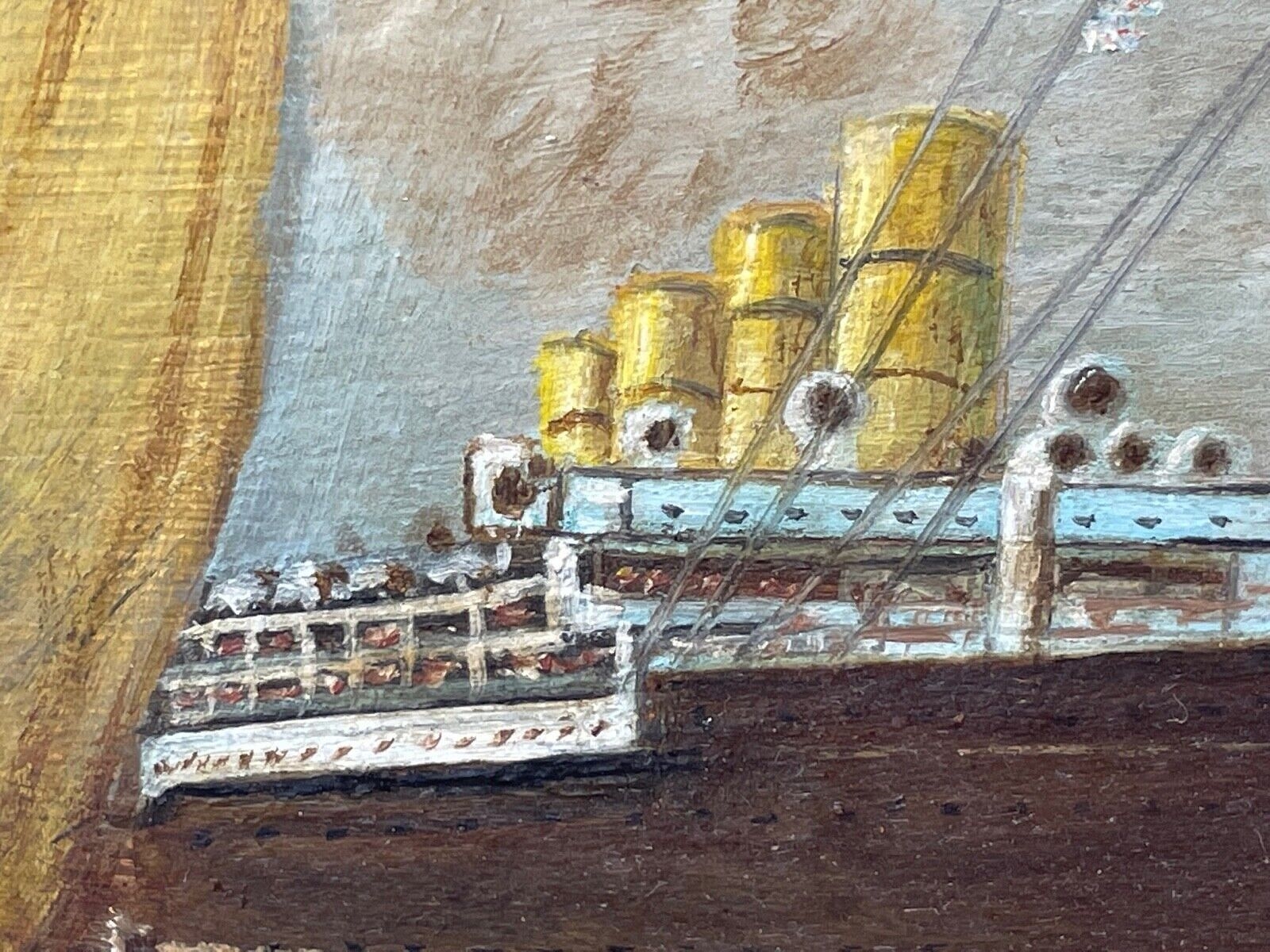 B. Draper | SS KAISER WILHELM DER GROSSE SHIP OIL PAINTING | MutualArt