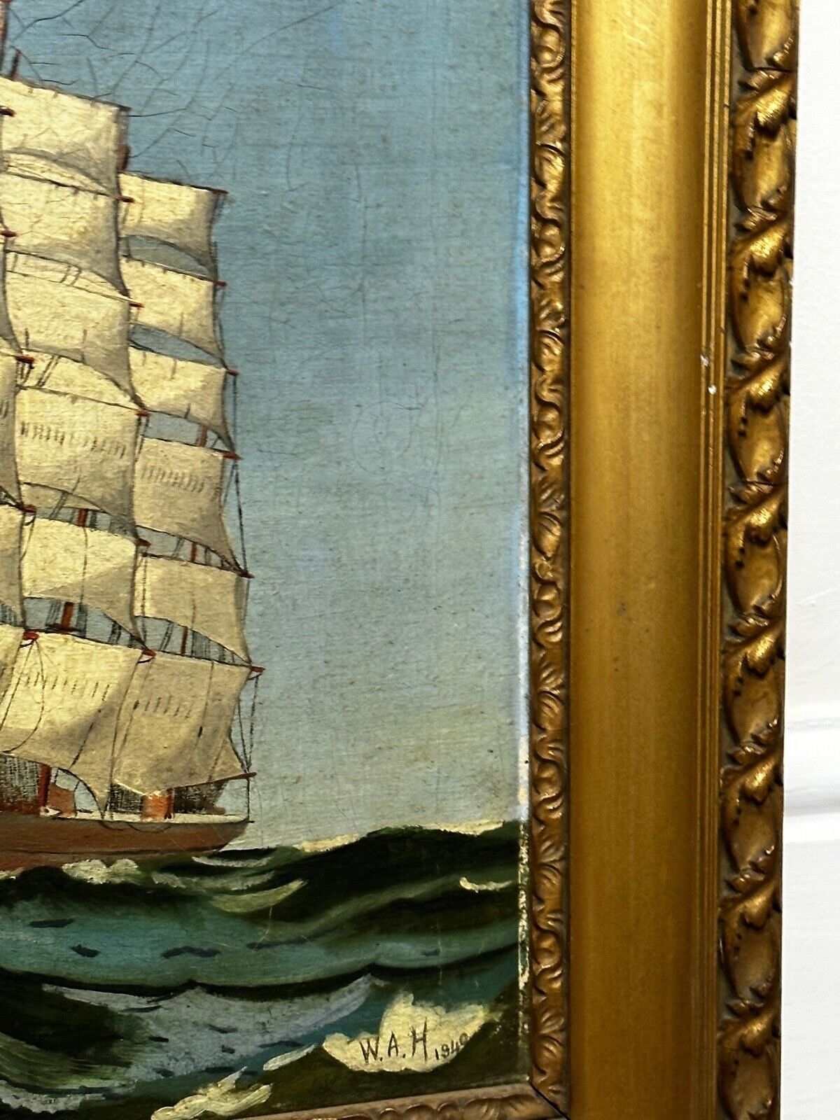 Christopher Guise | CLIPPER STEAM SHIPS OIL PAINTING (Mid 20th Century ...