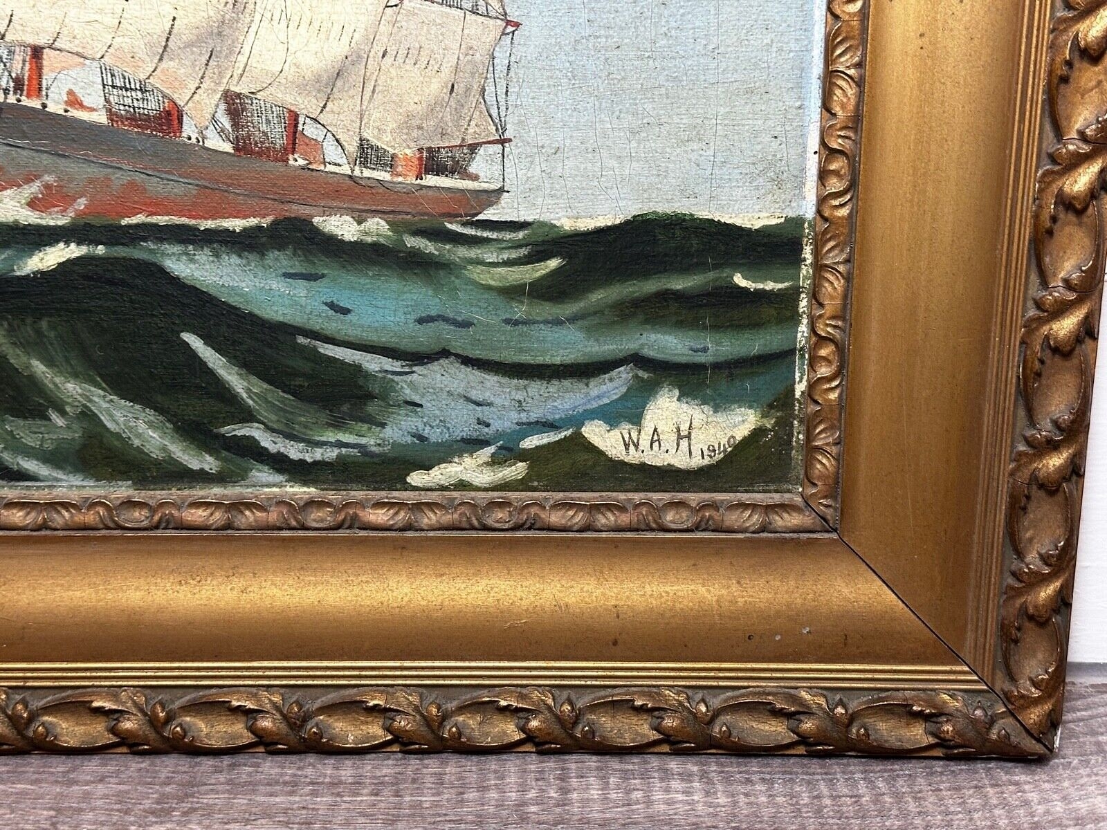 Christopher Guise | CLIPPER STEAM SHIPS OIL PAINTING (Mid 20th Century ...