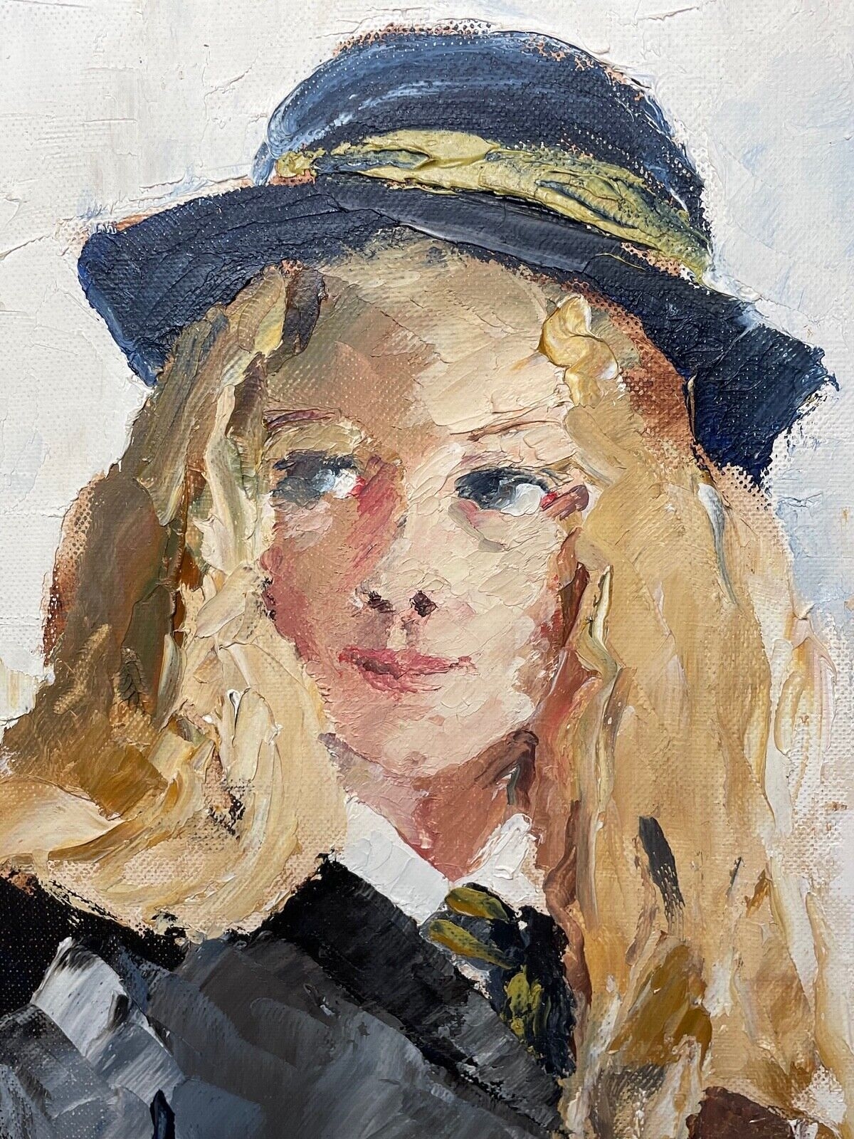 Margaret Ida Pullan | PORTRAIT OF TWO SCHOOL GIRLS OIL PAINTING (20th ...