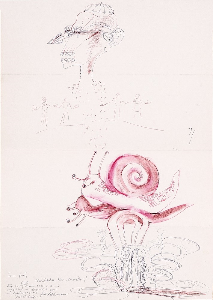 Jiři Anderle | Collective drawing by four authors | MutualArt