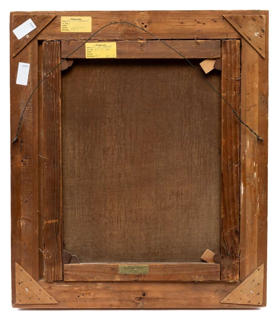 Georg Geyer | Berglandschap met figuren bij een chalet | MutualArt