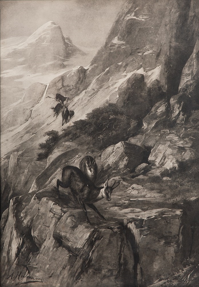 Anton Paul Heilmann | In the Alps | MutualArt
