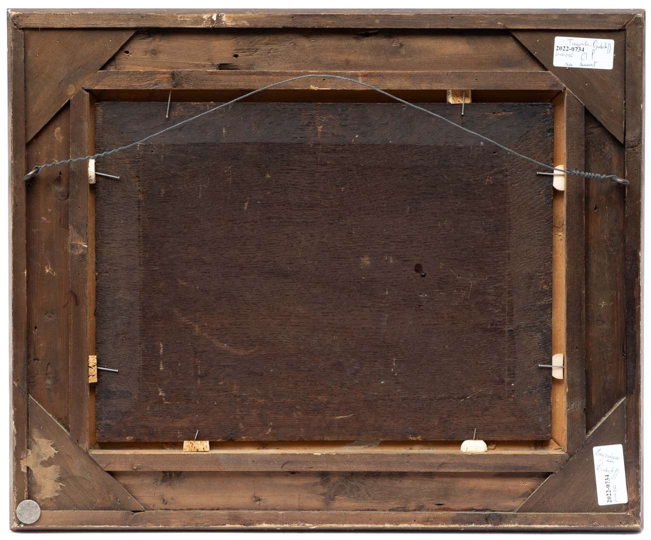 Georg Willem Opdenhoff | Schepen op een kalme zee bij de kust | MutualArt
