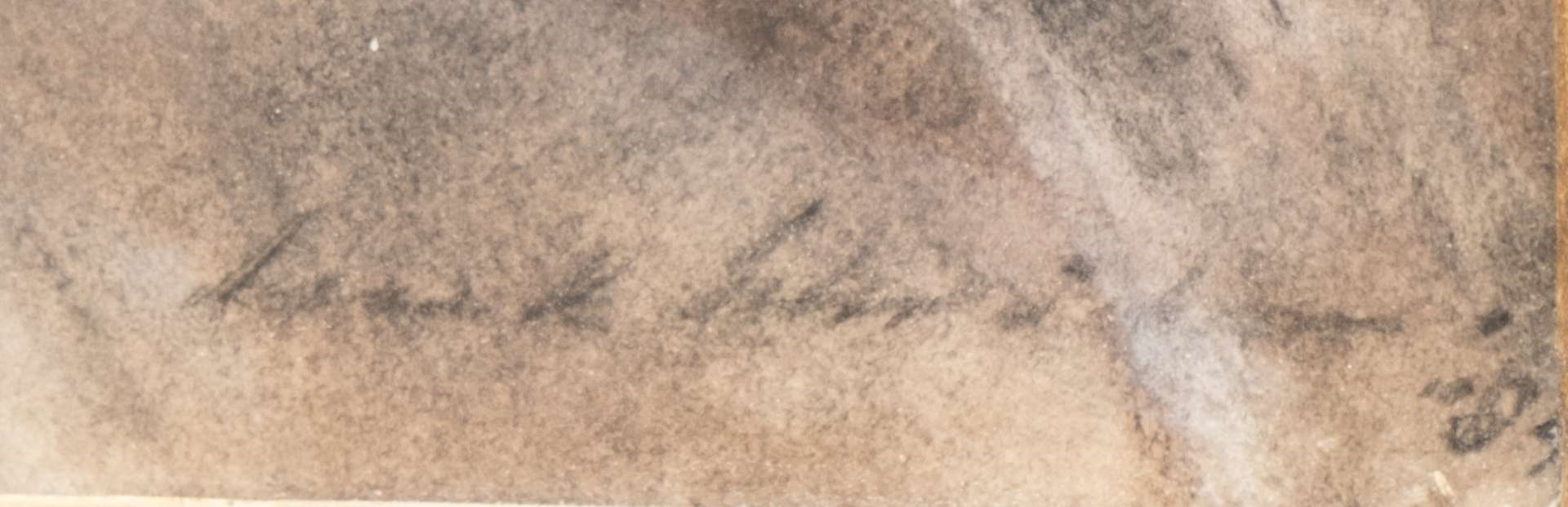 Sierk Schröder | Halfnaakt; Schets van een halfnaakt (verso) (1984 ...