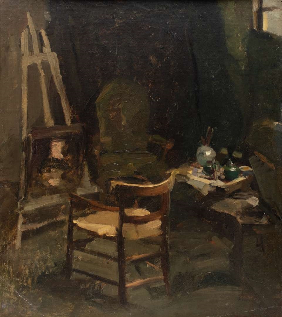 Coba Ritsema | Het schildersatelier | MutualArt