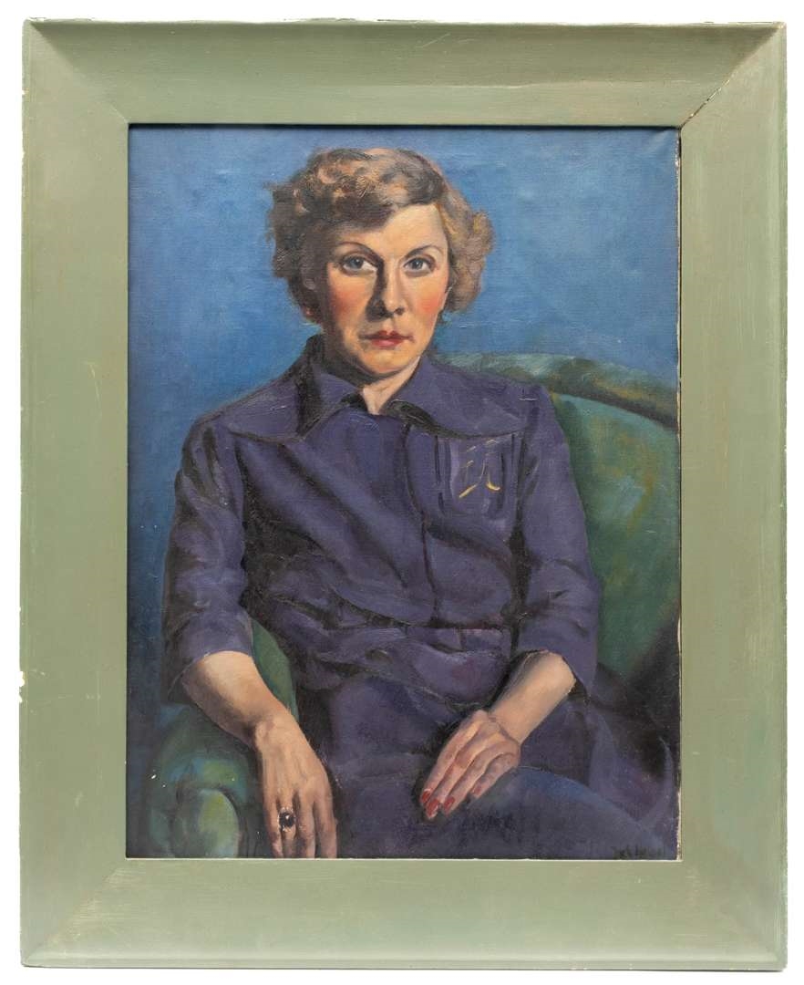 Jack Hamel | Portret van mogelijk de actrice Willy Haak (1897-1968) (40 ...