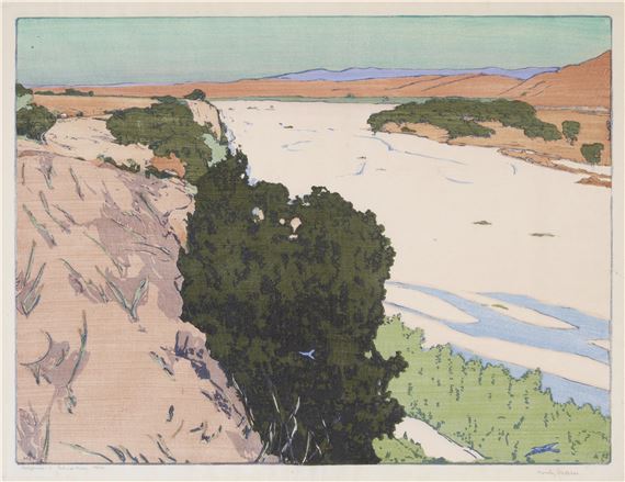 Frank Morley Fletcher | California 1--Salinas River (1932) | MutualArt