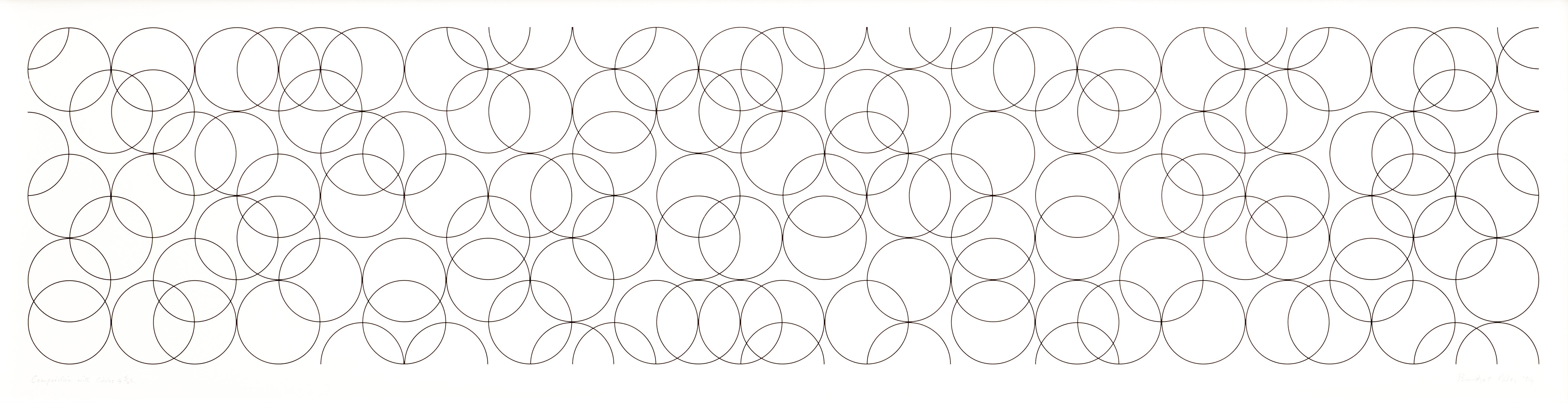 Bridget Riley | Composition with Circles 4 (2004) | MutualArt