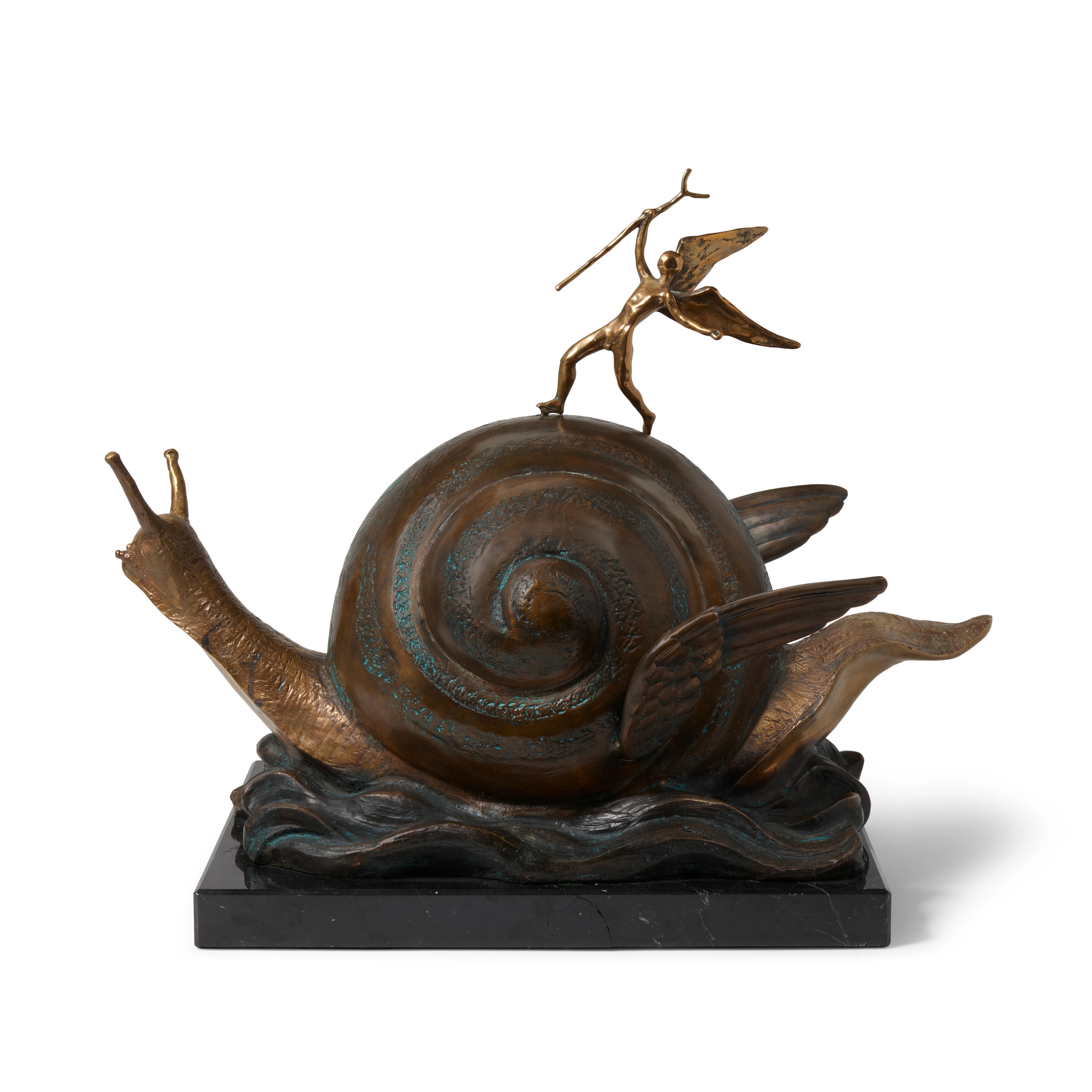 Salvador Dalí | Snail and the Angel | MutualArt