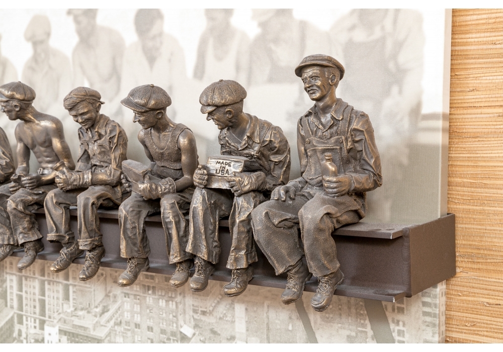 Lou Michaels | Lunchtime atop the Rockefeller Center | MutualArt