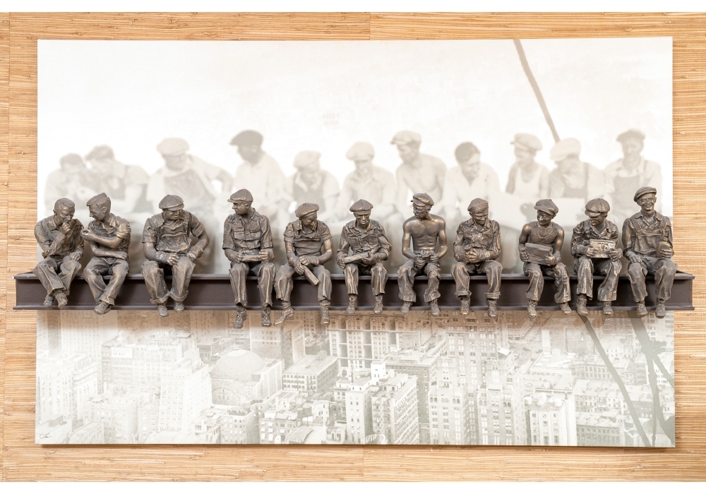 Lou Michaels | Lunchtime atop the Rockefeller Center | MutualArt