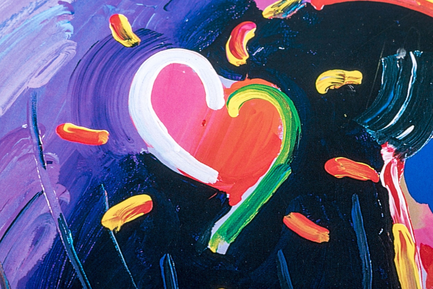 Peter Max | ANGEL WITH HEART (99) | MutualArt