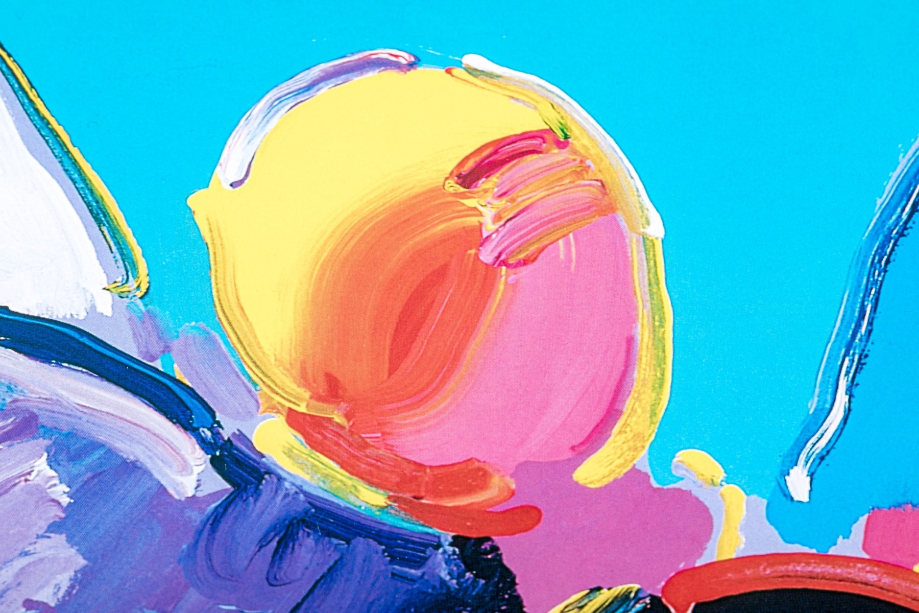 Peter Max | ANGEL WITH HEART (99) | MutualArt