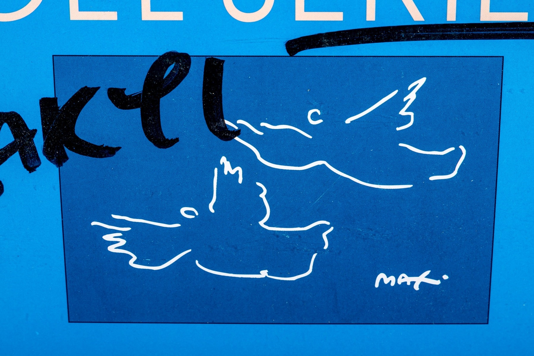 Peter Max | ANGEL WITH HEART (99) | MutualArt