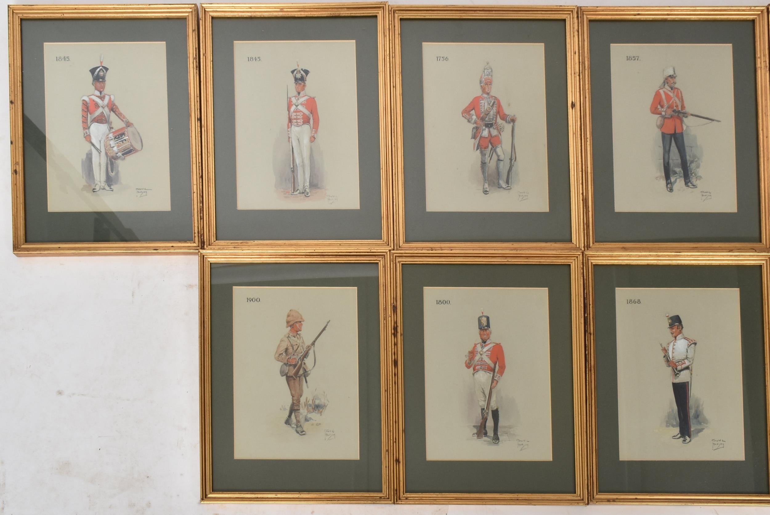 Gerald Cedric Hudson | Studies of British Foot Soldiers | MutualArt