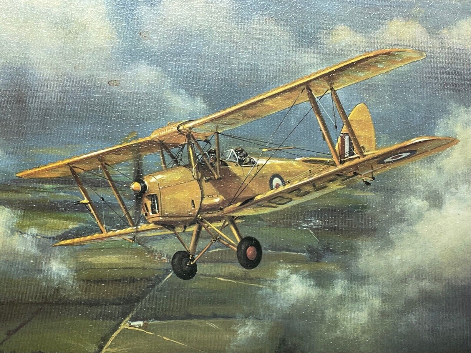 Biplane Painting