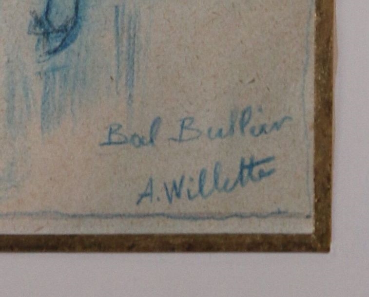Adolphe-Léon Willette | Bal Bullier | MutualArt