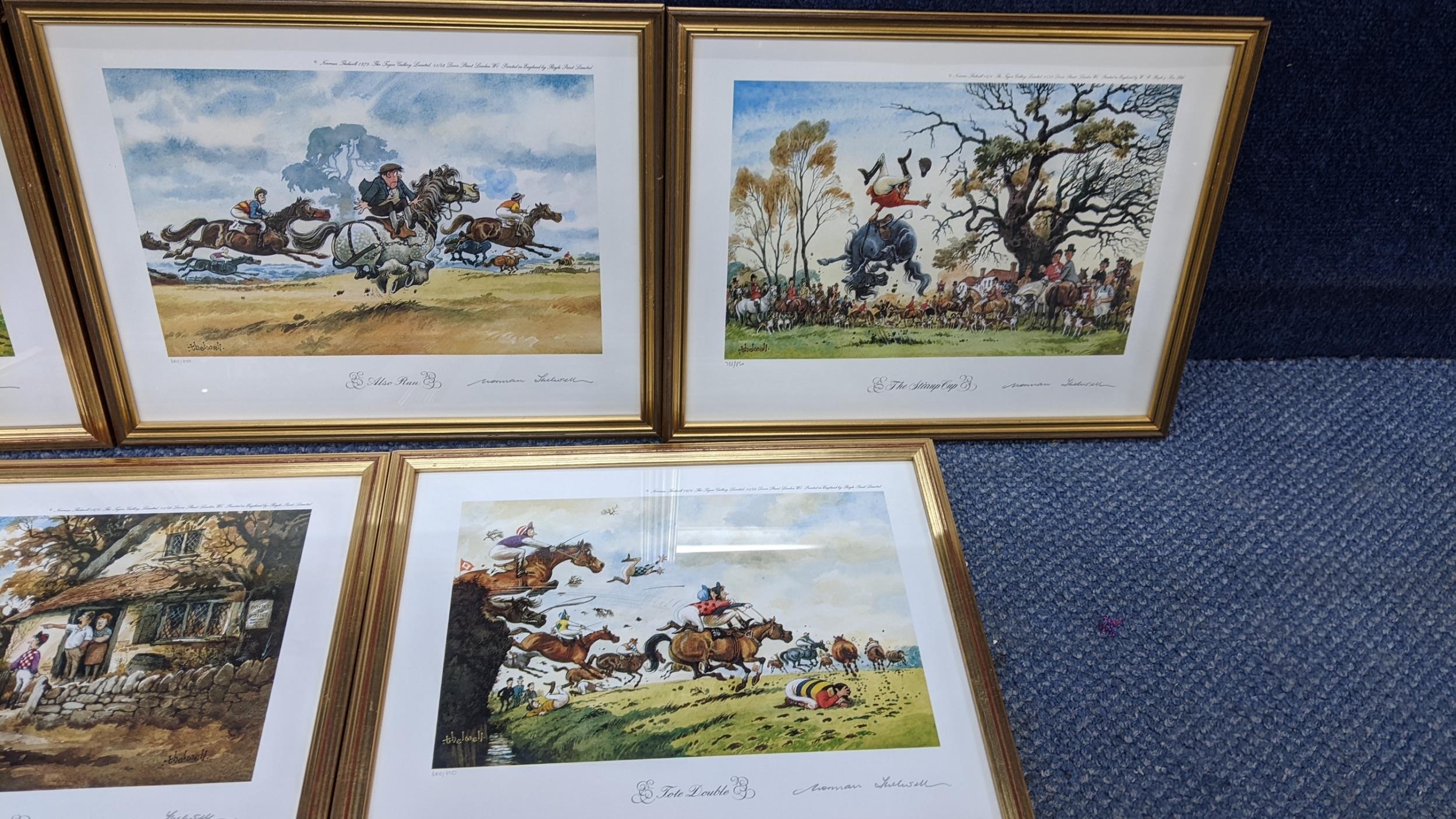 Norman Thelwell | Hunting and horse racing | MutualArt