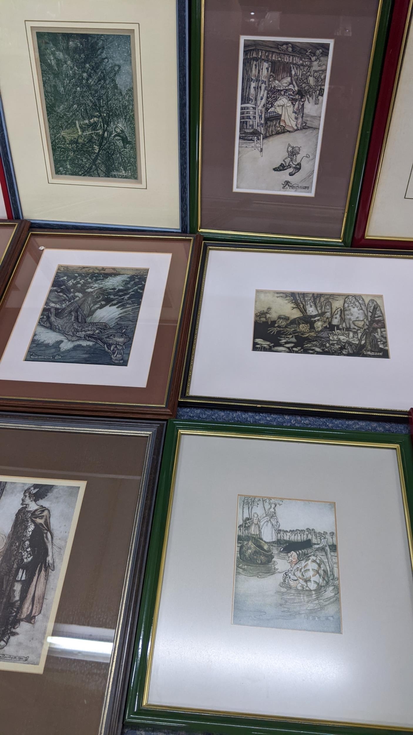 Arthur Rackham | A selection of twelve Arthur Rackham coloured prints ...