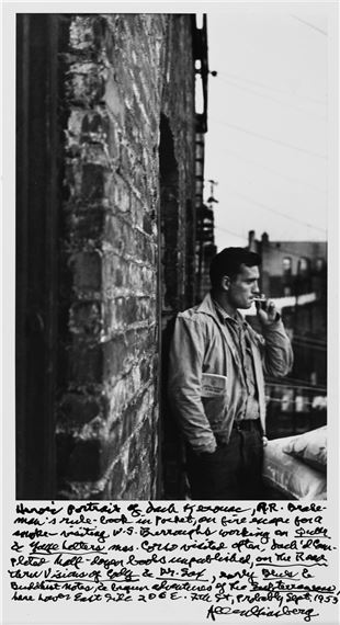 Allen Ginsberg | Jack Kerouac holding William S. Burroughs' Cat, Villa ...
