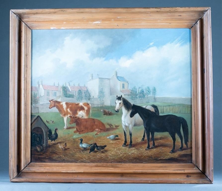 John Charles Maggs | Farm animals (1850) | MutualArt