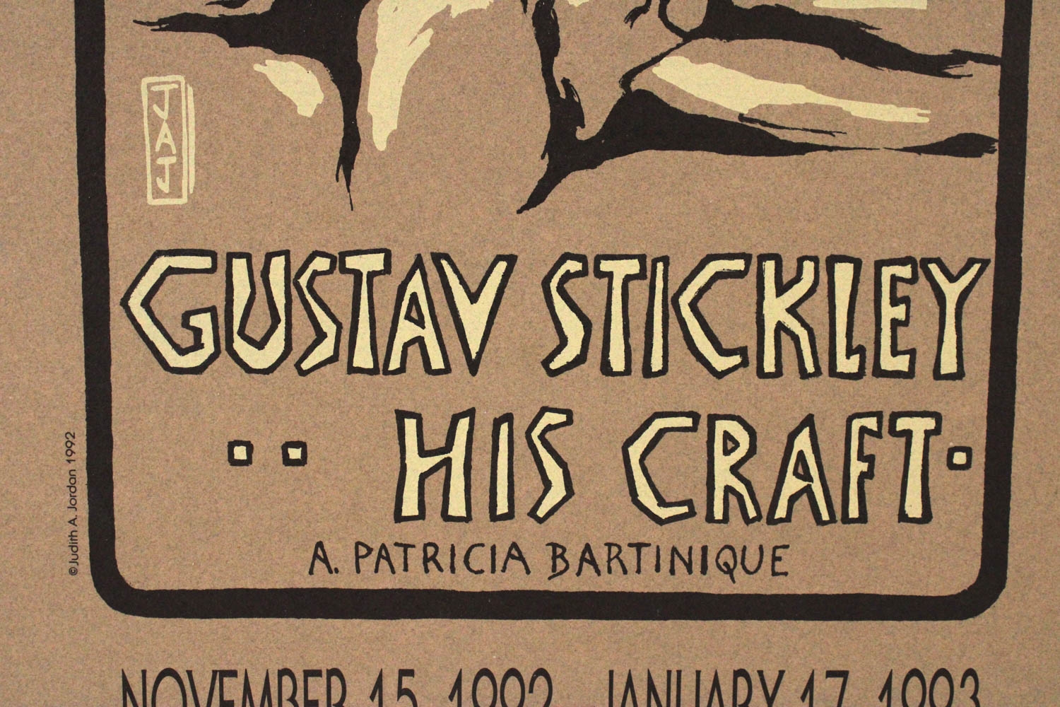 Gustav Stickley | Exhibition Poster | MutualArt