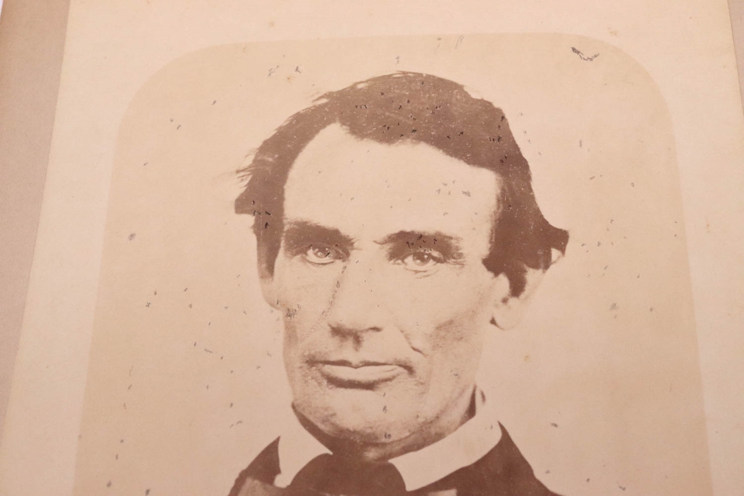 Calvin Jackson | Abraham Lincoln Albumen Cabinet Photograph | MutualArt