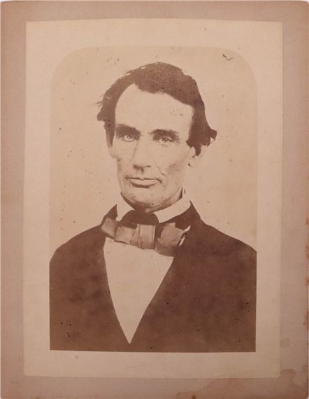 Calvin Jackson | Abraham Lincoln Albumen Cabinet Photograph | MutualArt