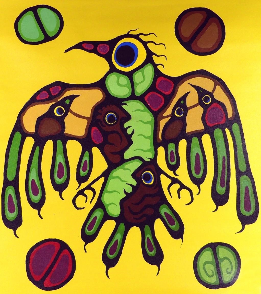 Norval Morrisseau | Thunderbird | MutualArt