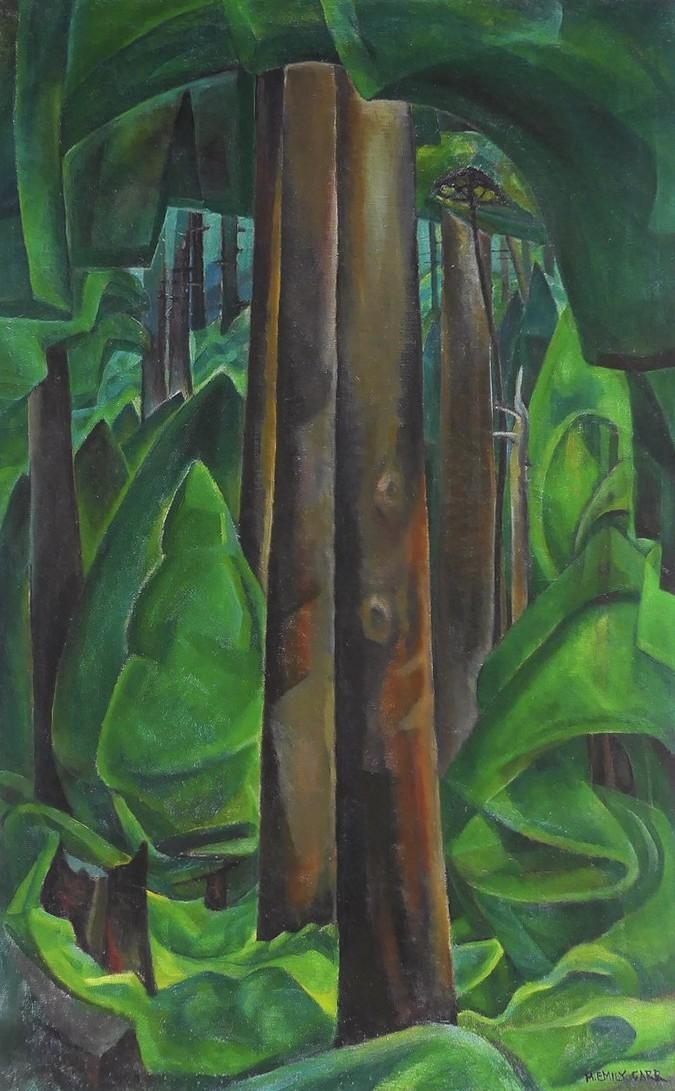 Emily Carr | British Columbia Forest (Circa 1935) | MutualArt