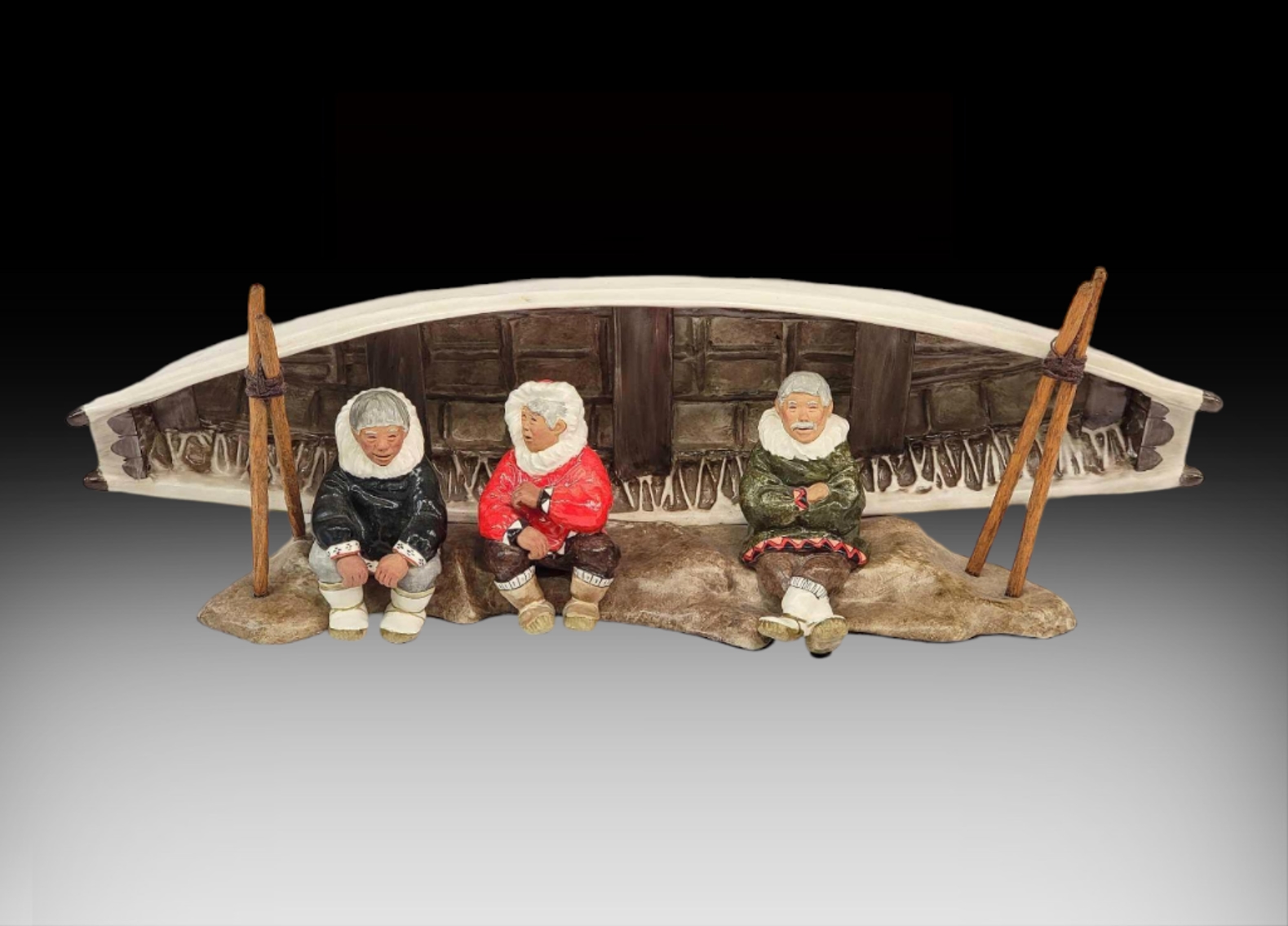 C. Alan Johnson | Whale Feast Scene (Circa 1963) | MutualArt