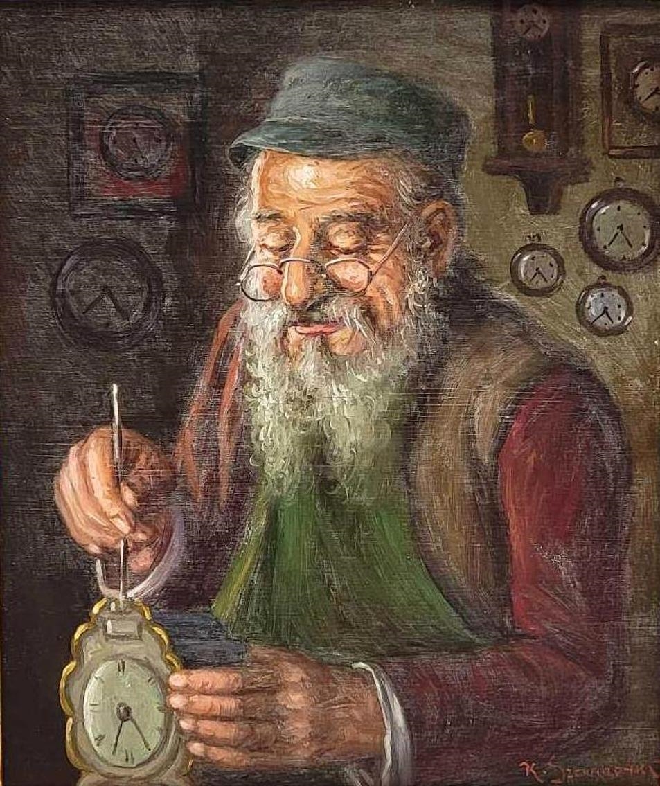 Konstanty Szewczenko | Old Clockmaker | MutualArt