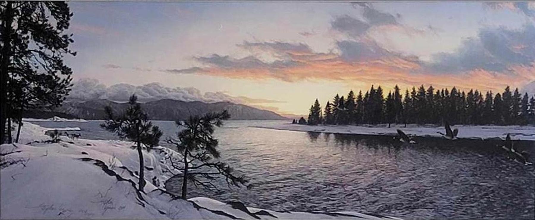 Stephen Lyman | Last Light of Winter (1989) | MutualArt