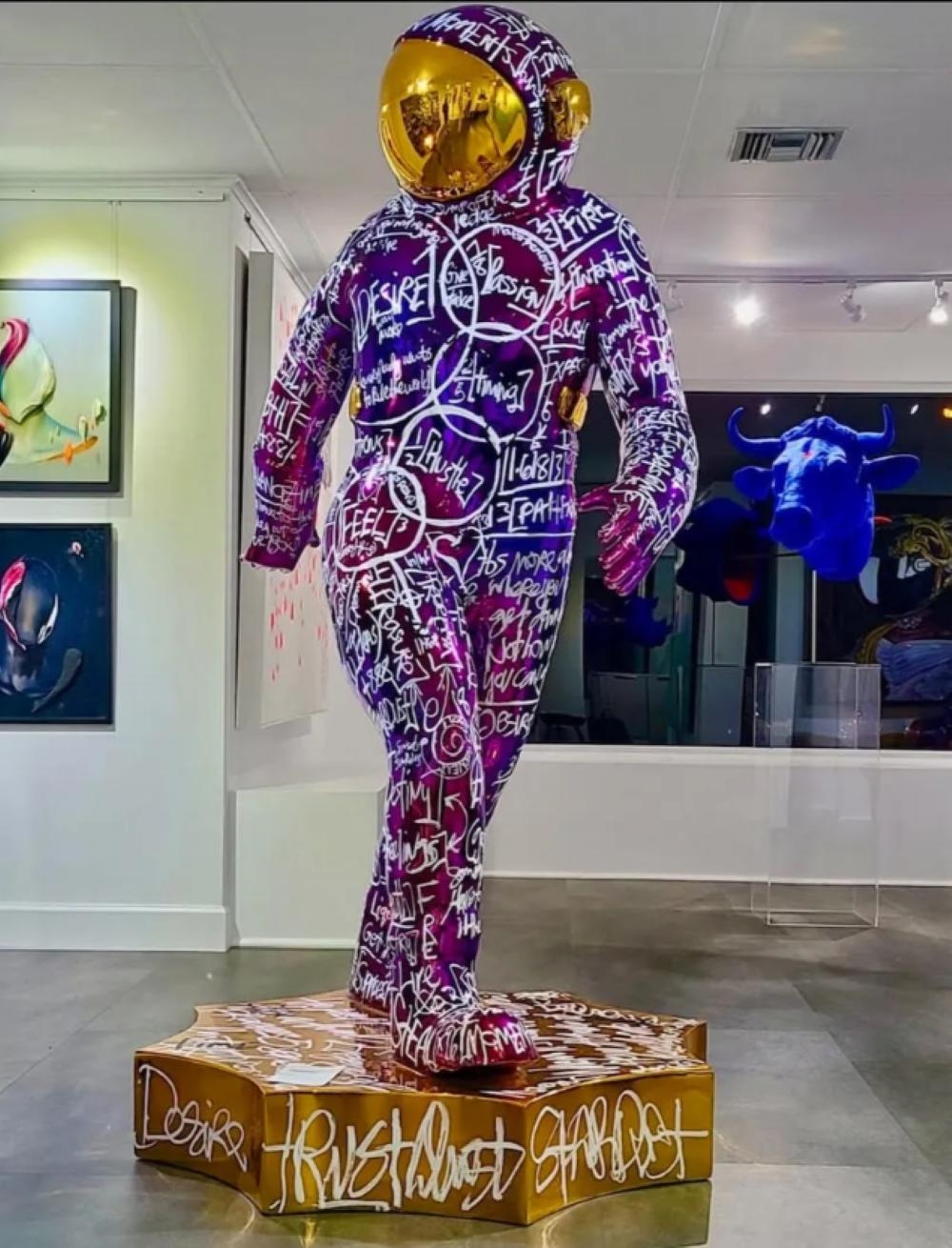 Brendan Murphy | LIFE SIZE Brendan Murphy Spaceman Retail $750 (Circa ...