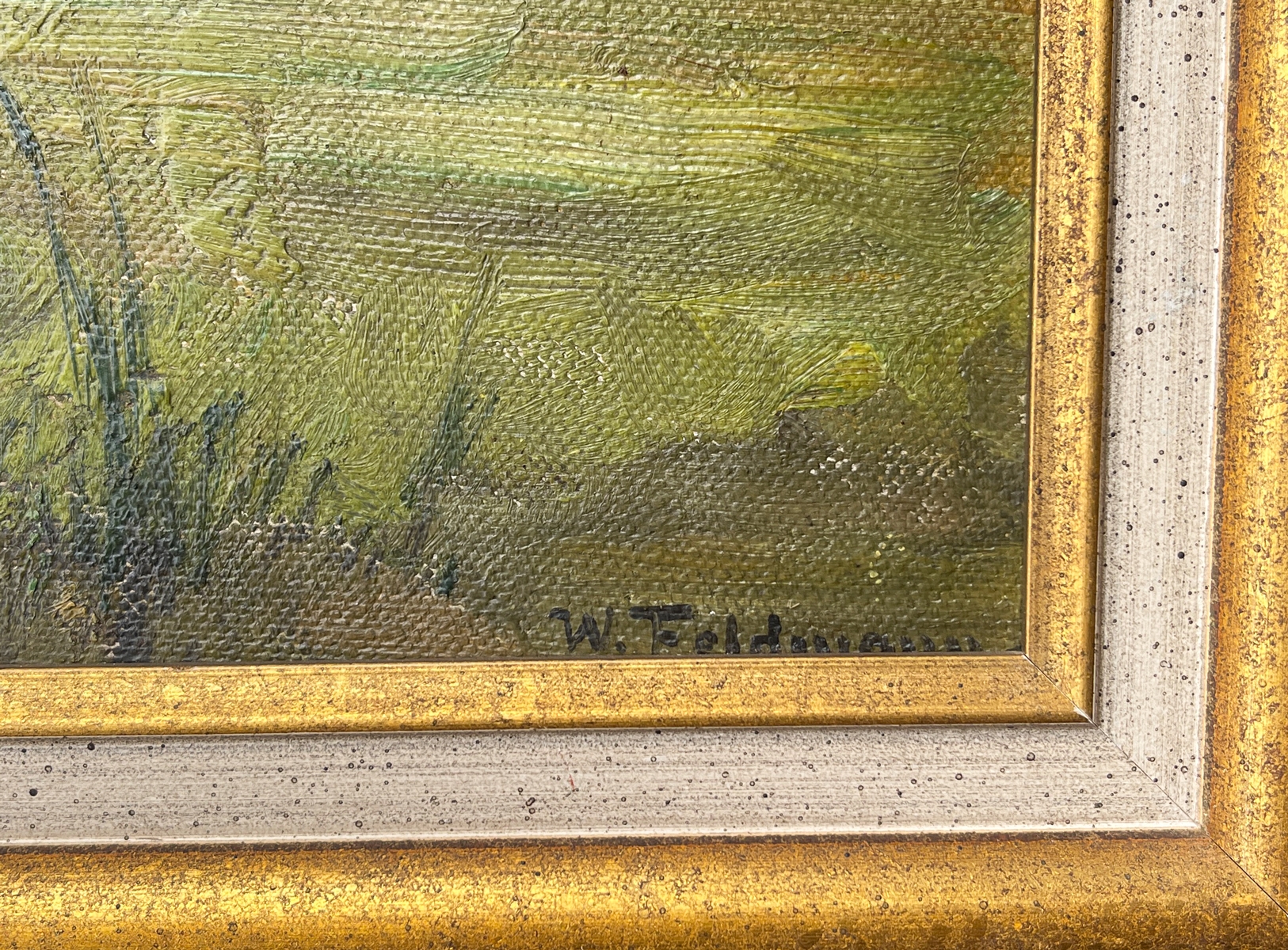 Wilhelm Feldmann | Impressionist Country Landscape | MutualArt